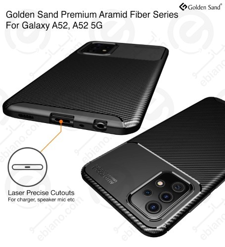کاور کربنی اصلی Samsung Galaxy A52 5G/4G مدل Auto Focus Fiber Carbon